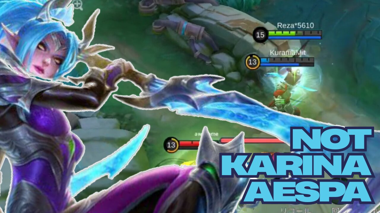 Jungle line karina | mobile legends bang bang