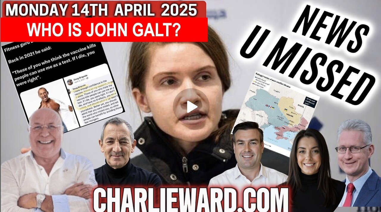 CHARLIE WARD DAILY NEW U MISSED. WHO IS JOHN GALT? SGANON