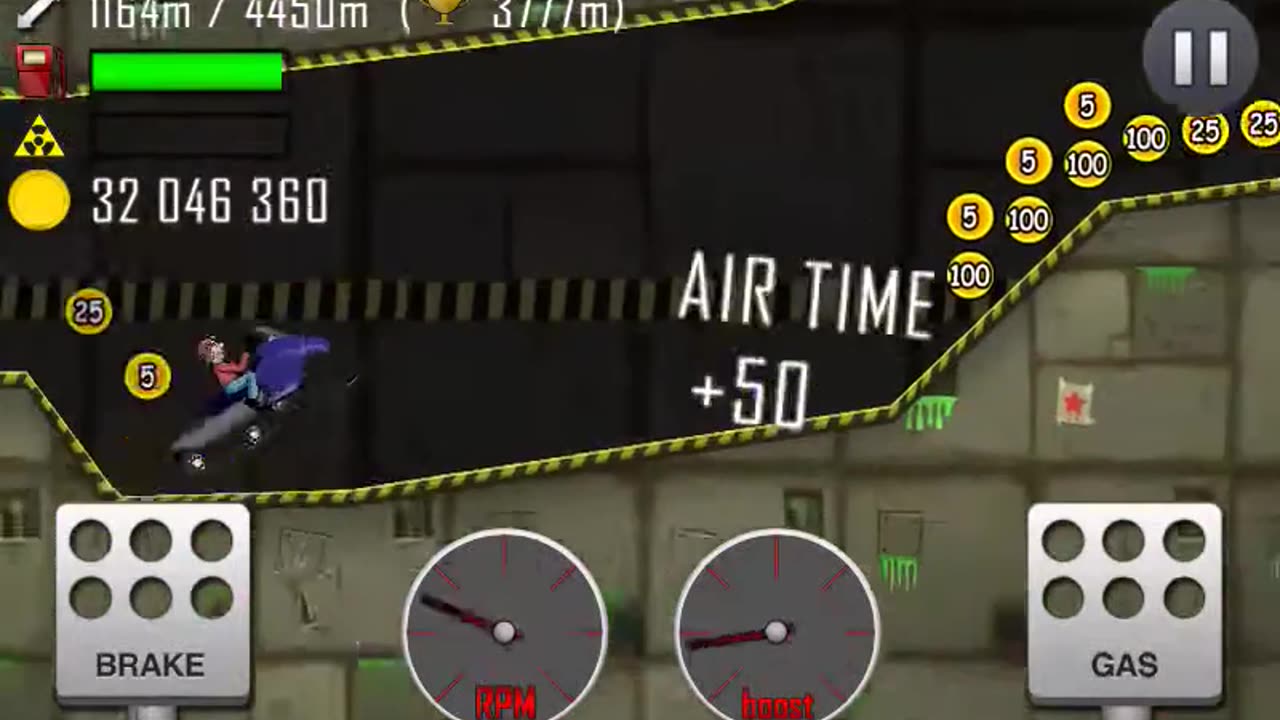 Hill Climb Racing, Ambulance, Ragnarok, 3294m