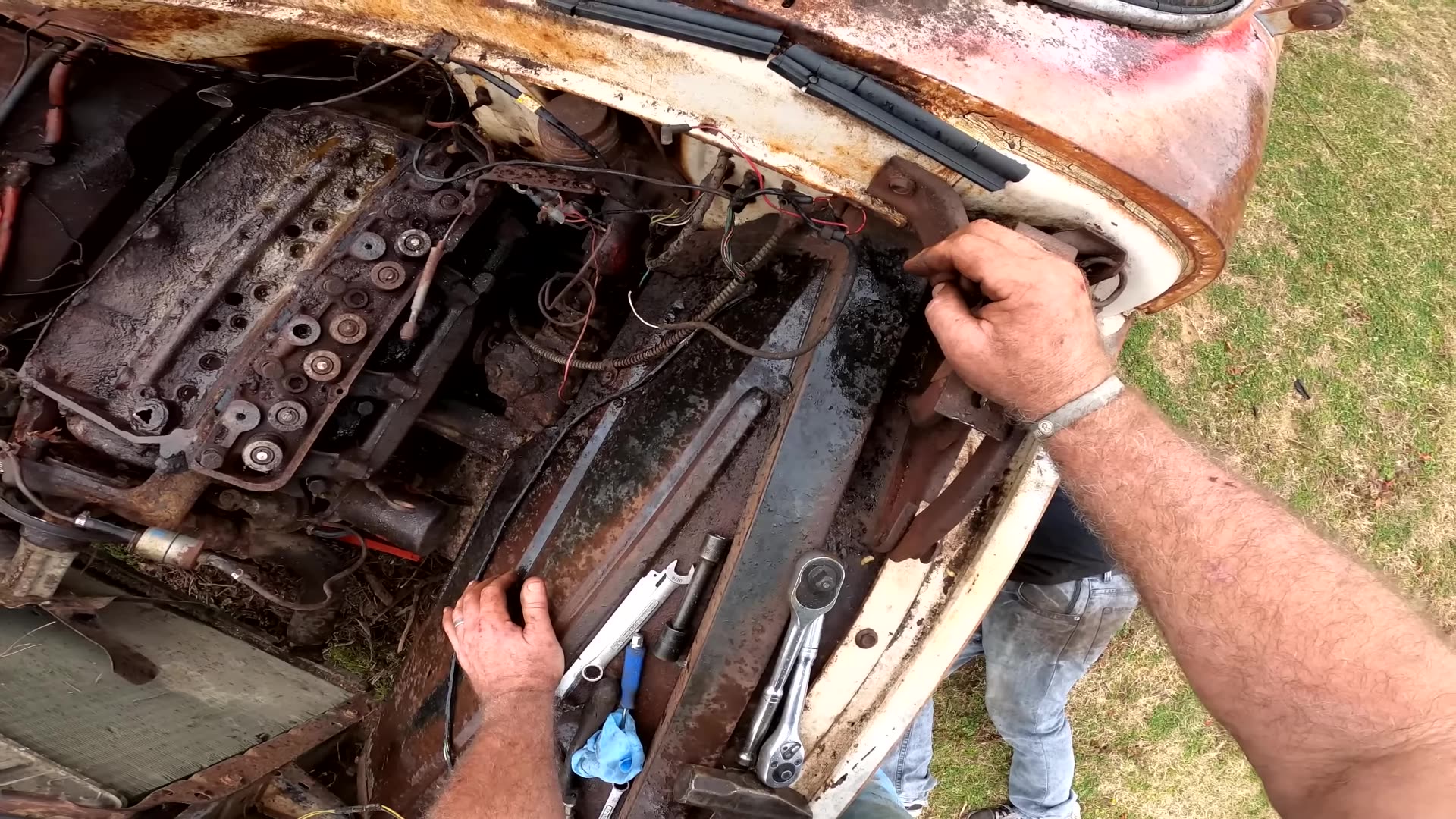 FULL REBUILD: From Grave To Glory | Reviving Buried 1965 Ford F100 ...