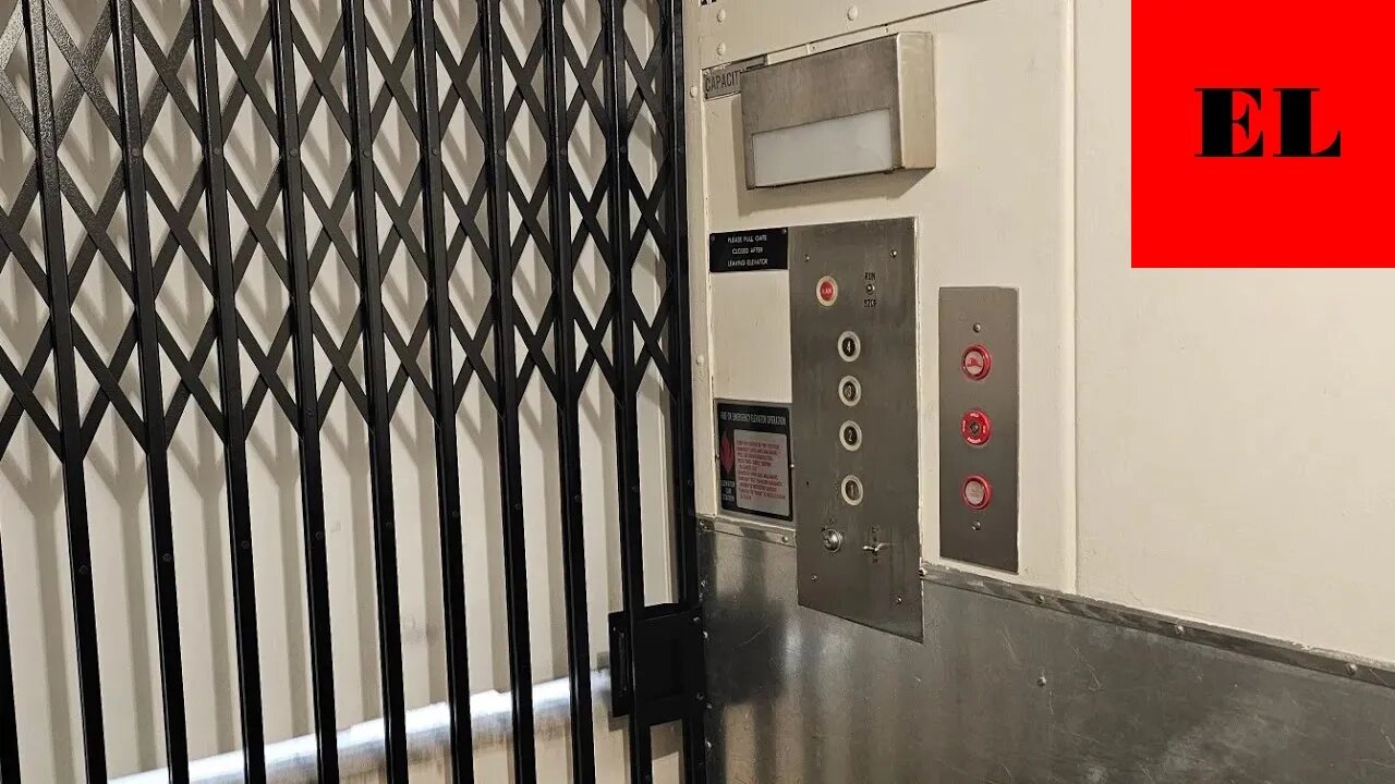 Armor Modded Vintage 1940 Unknown Gated Hydraulic Elevator - UGA ...