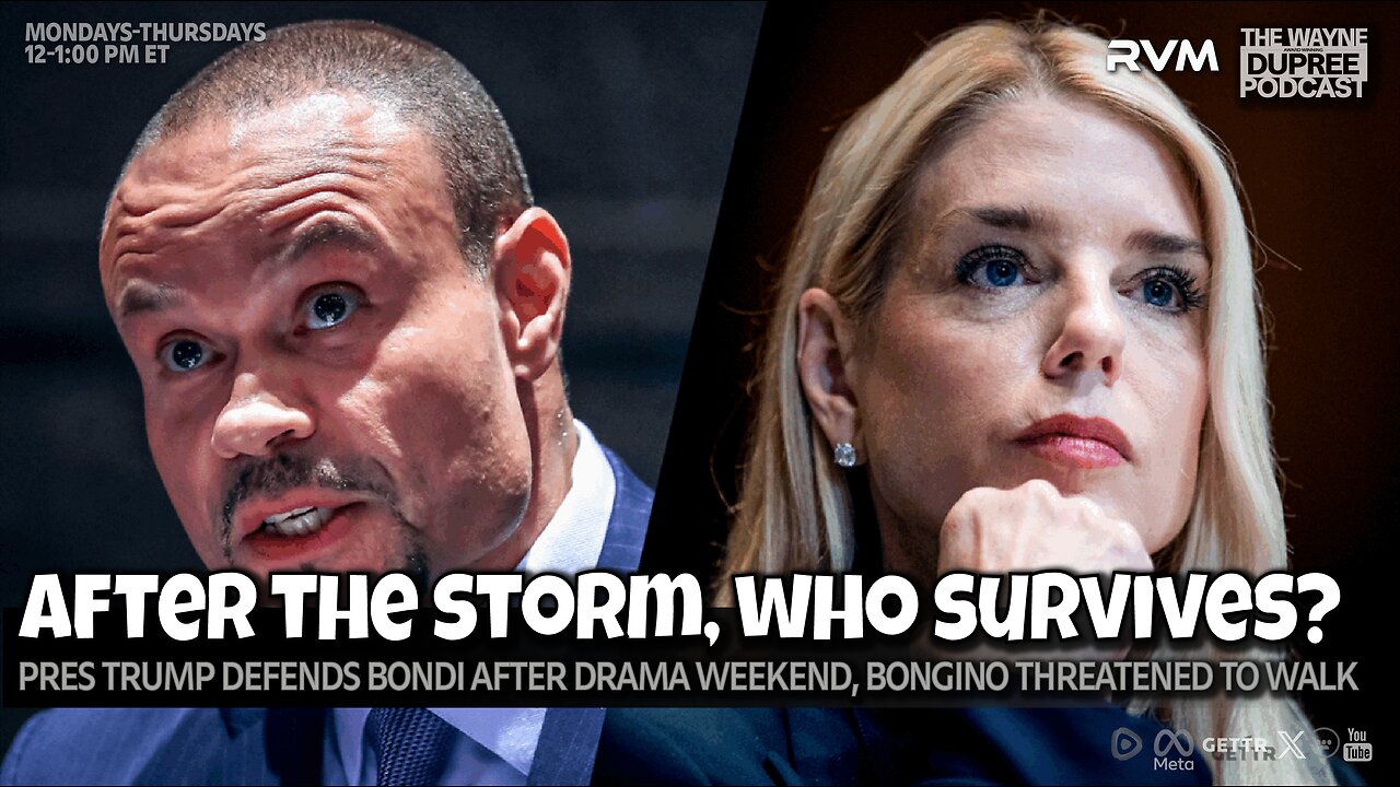 E2120: Trump Defends Bondi, Dismisses Epstein Criticism Amid FBI Tensions 7/14