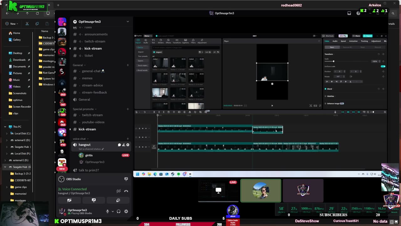 first rumble stream