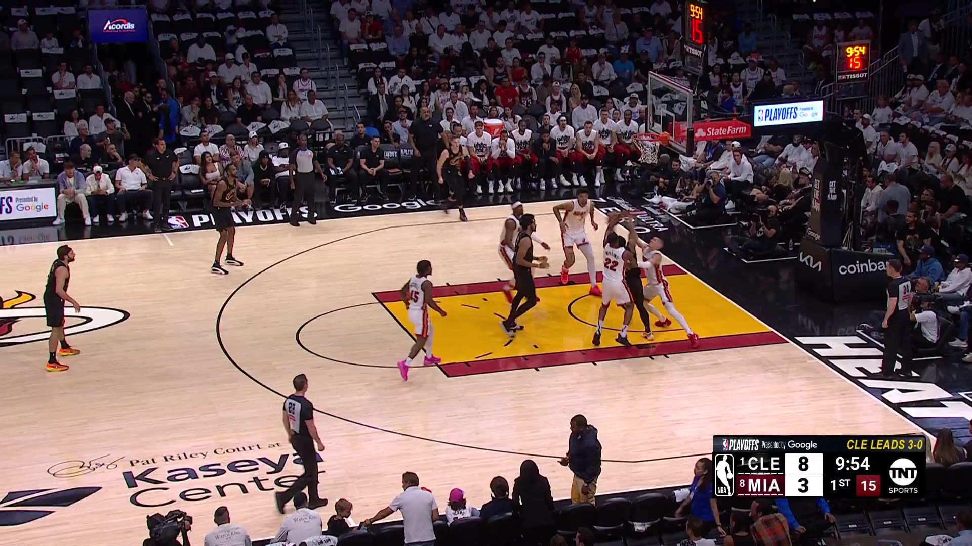 NBA - Sam Merrill drains one from the corner for 3 🎯