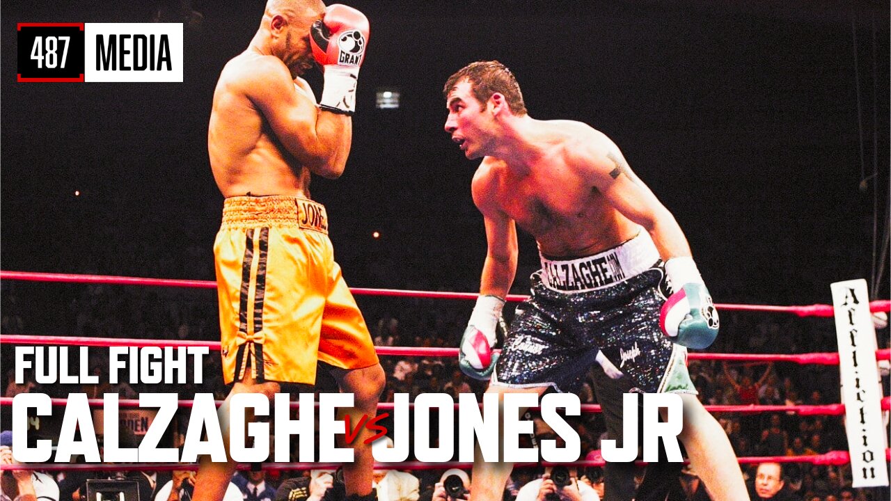 Joe Calzaghe vs Roy Jones Jr | FULL FIGHT | Madison Square Garden | 8 ...
