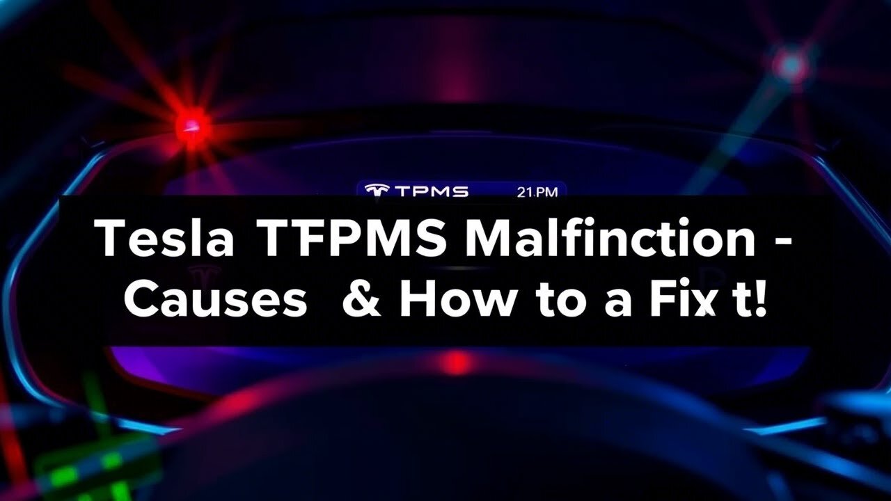 Tesla TPMS Malfunction – Causes & How to Fix It!