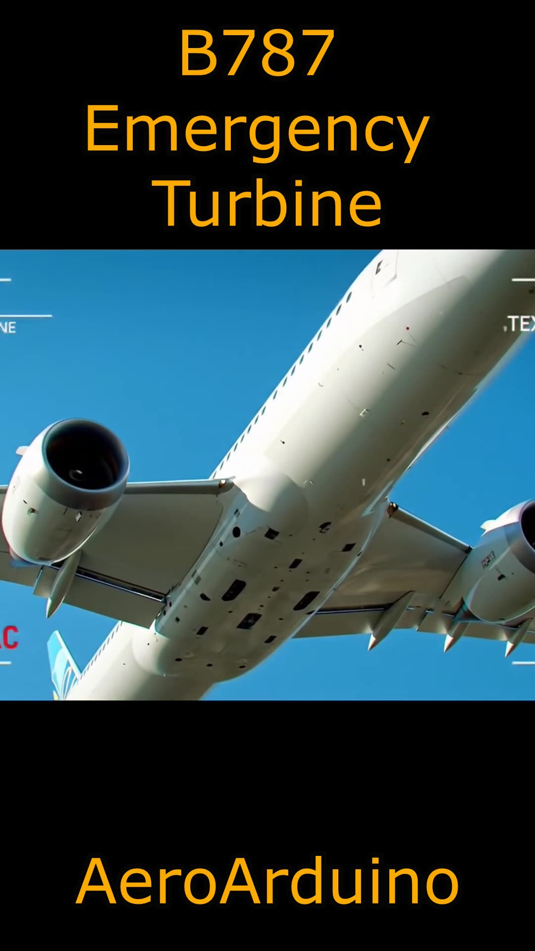 Truth About #B787 RAT Emergency Ram Air Turbine #Aviation #AeroArduino