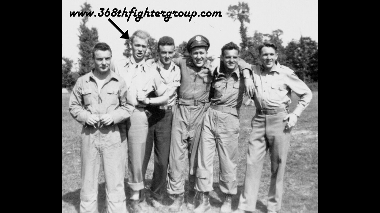 Pat Murphy, WWII P-47 Fighter Pilot on D-Day, & Book Trailer Around ...