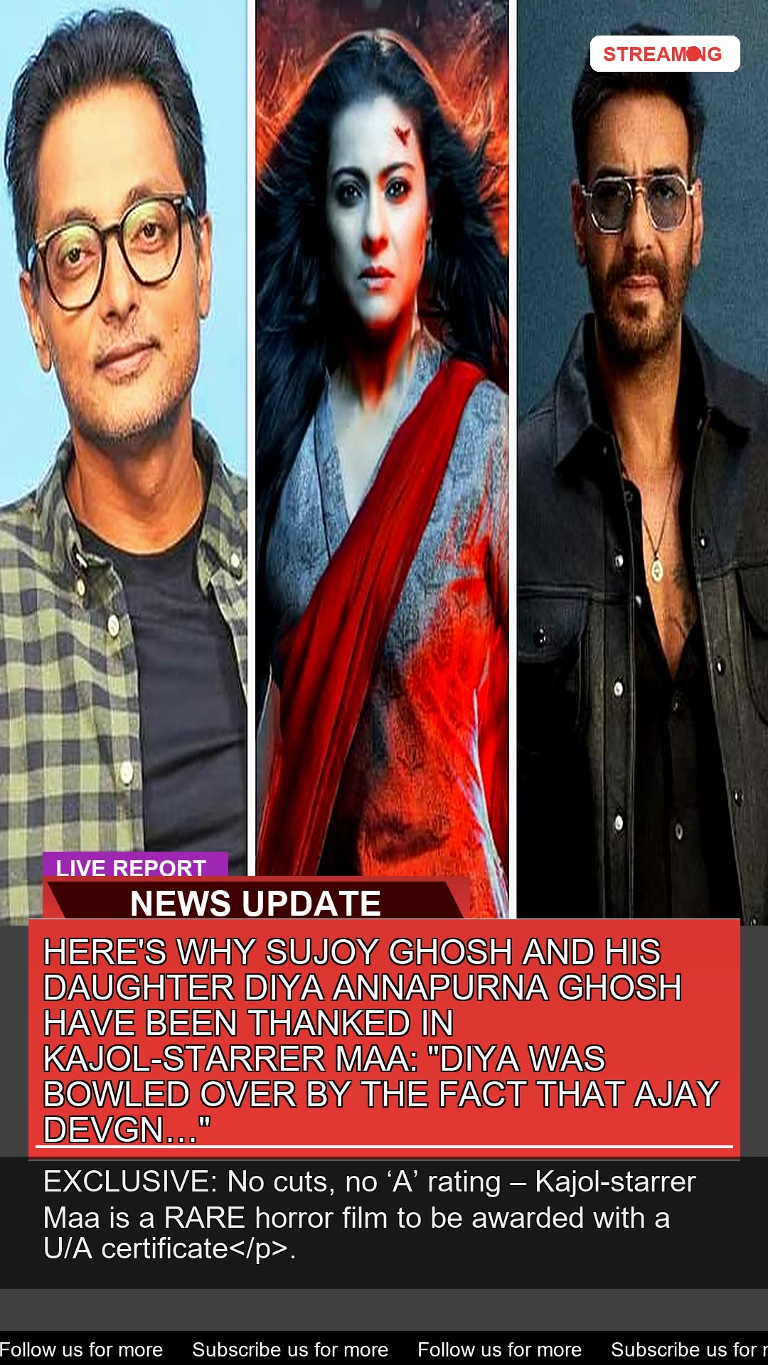 Exclusive Heres Why Sujoy Ghosh and His Daughter