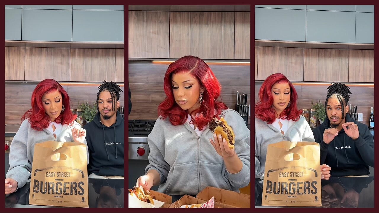 Cardi B Eats Her Way Through LA’s Top Burgers! 🍔