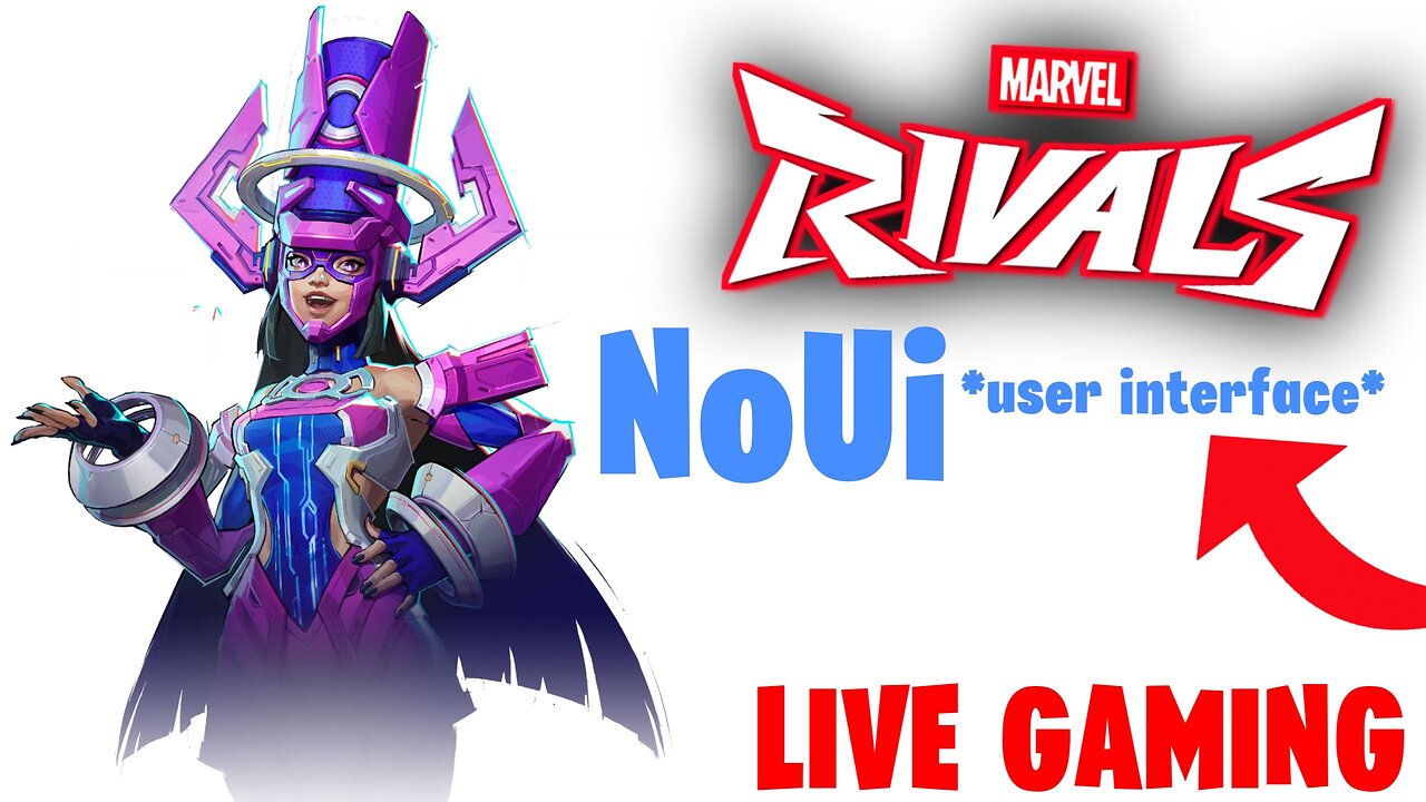 [🔴LIVE] NO-UI GOD JUST GAMING (MARVEL RIVALS)
