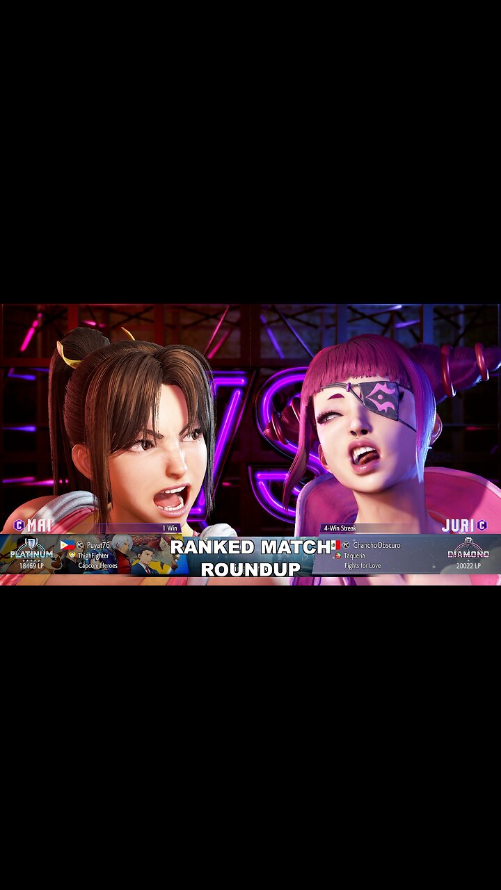 Kuya Kalbo SF6 Ranked Match Roundup. Mai Platinum Rank [Hori Fight Stick]