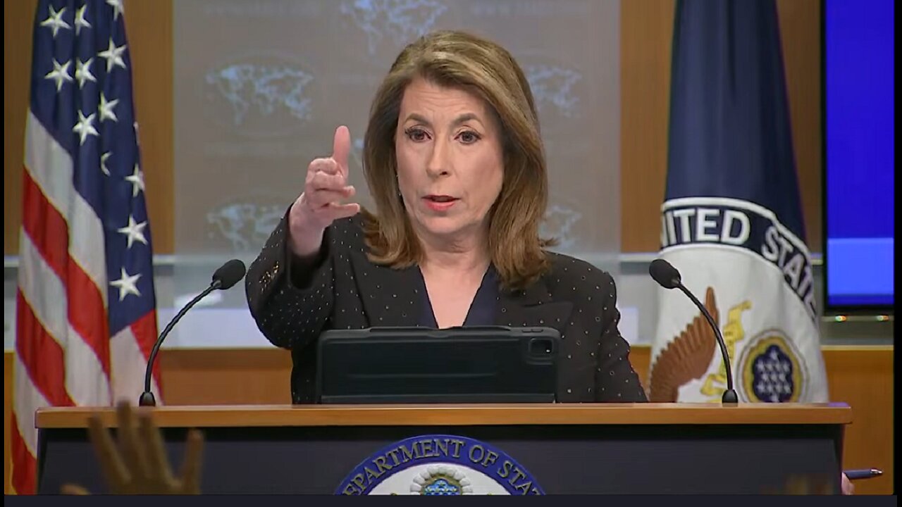 LIVE: State Department press briefing