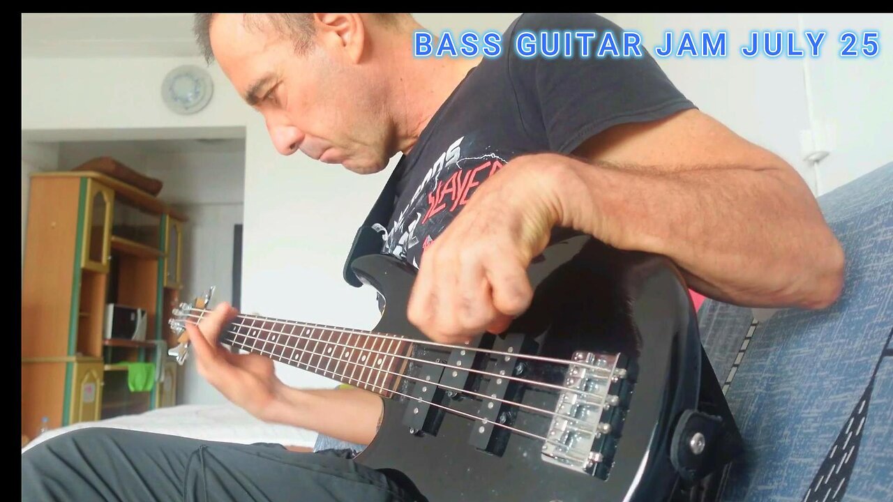 Bass guitar jam tracks July 2025