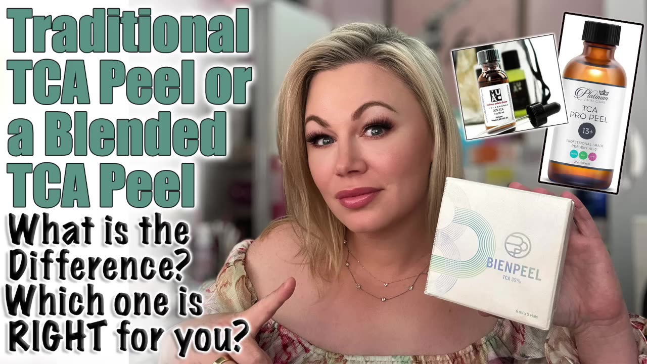 Traditional TCA Peel or Blended TCA Peel, what is the Difference and What is BEST For you?