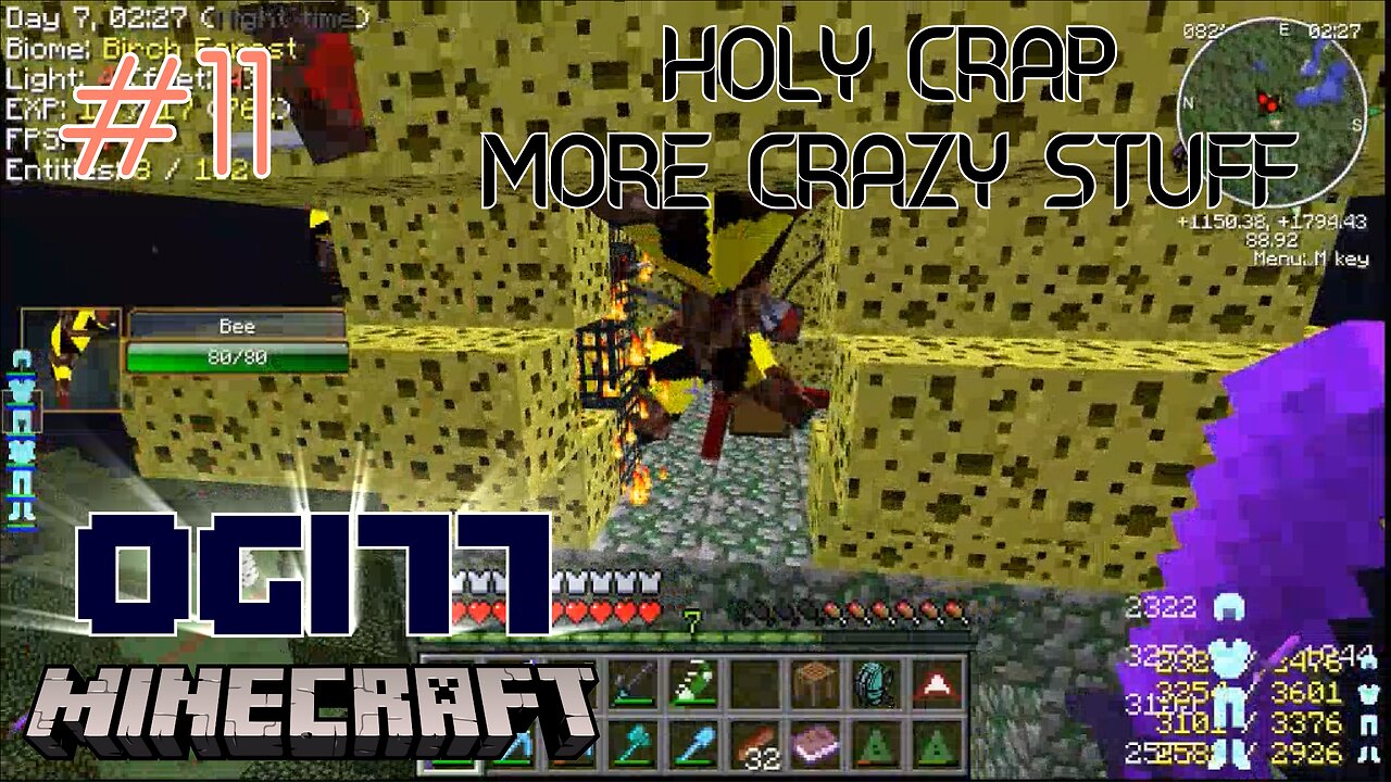 Minecraft OGI77 #11: HOLY CRAP MORE CRAZY STUFF!