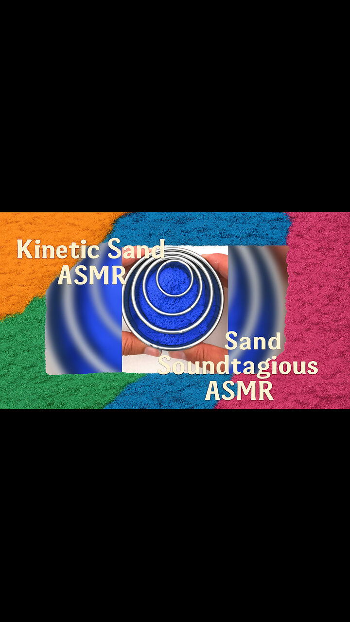 Cutting Kinetic Sand Shapes 12 – ASMR Satisfaction