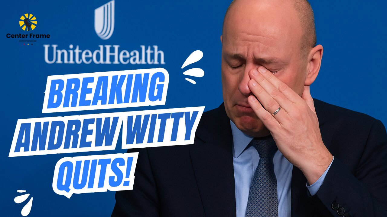UnitedHealth CEO Andrew Witty steps down as CEO
