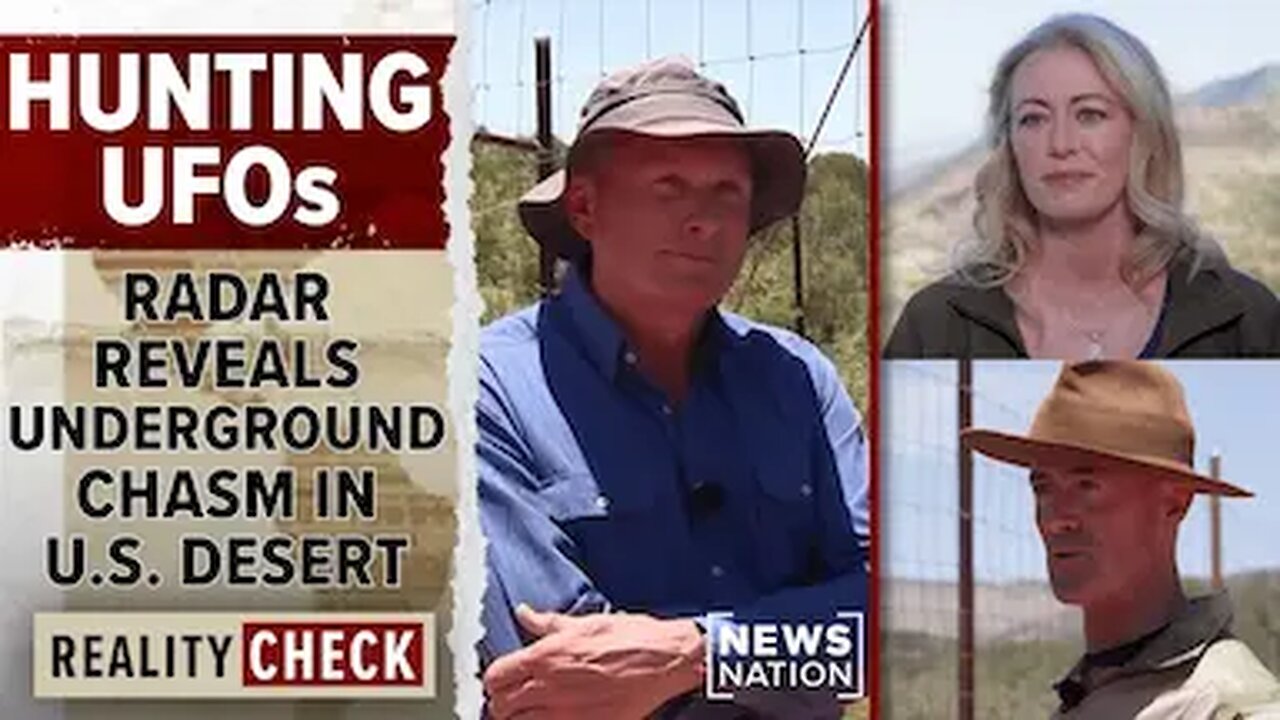 'Hunting UFOs': Radar reveals alleged underground chasm in American Desert