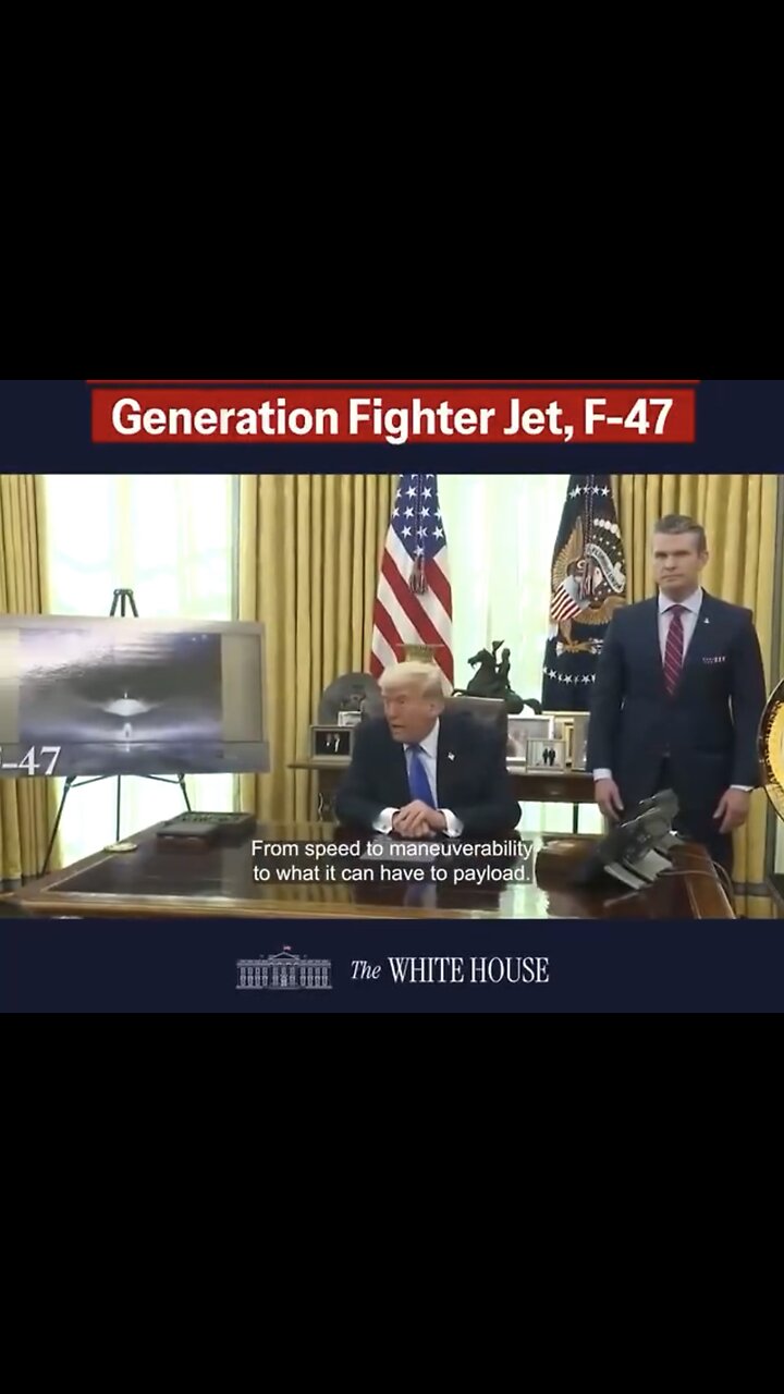 TRUMP ️🇺🇸🥇🪽U.S🕺WORLDS FIRST SIXTH GENERATION🤍🇺🇸🏅🪽🛸 FIGHTER JET IN THE ...