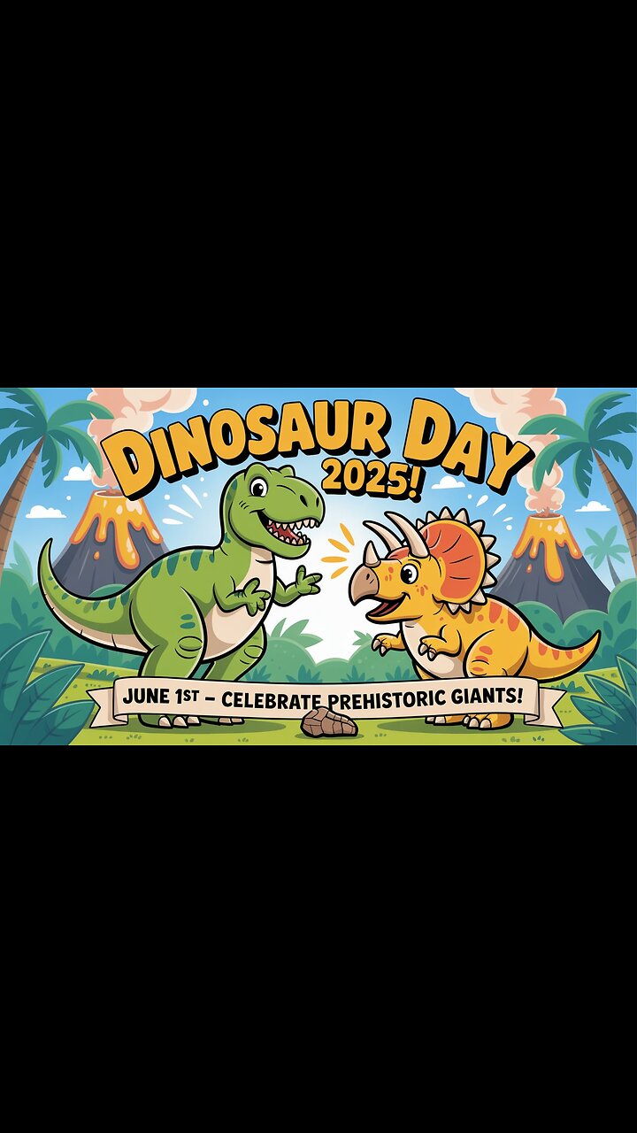 Dinosaur Day 2025 🦖 | Fun Facts & How to Celebrate National Dinosaur Day!