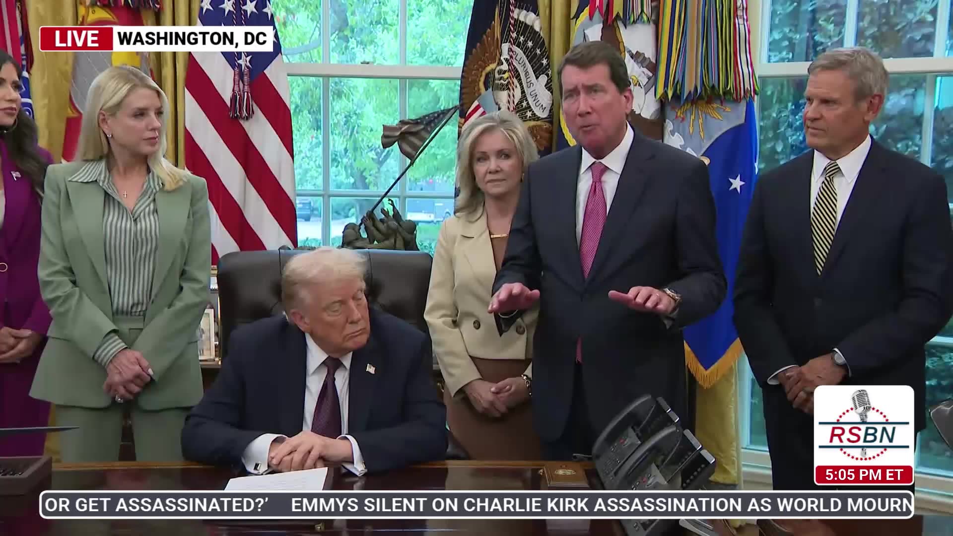 WATCH: President Trump Signs a Presidential Memorandum for the "Memphis ...