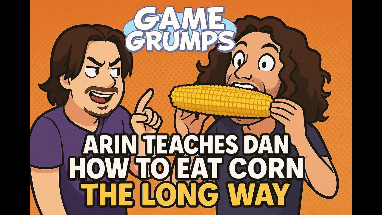 Arin Teaches Dan How to Eat Corn the Long Way: The Best Game Grumps ...