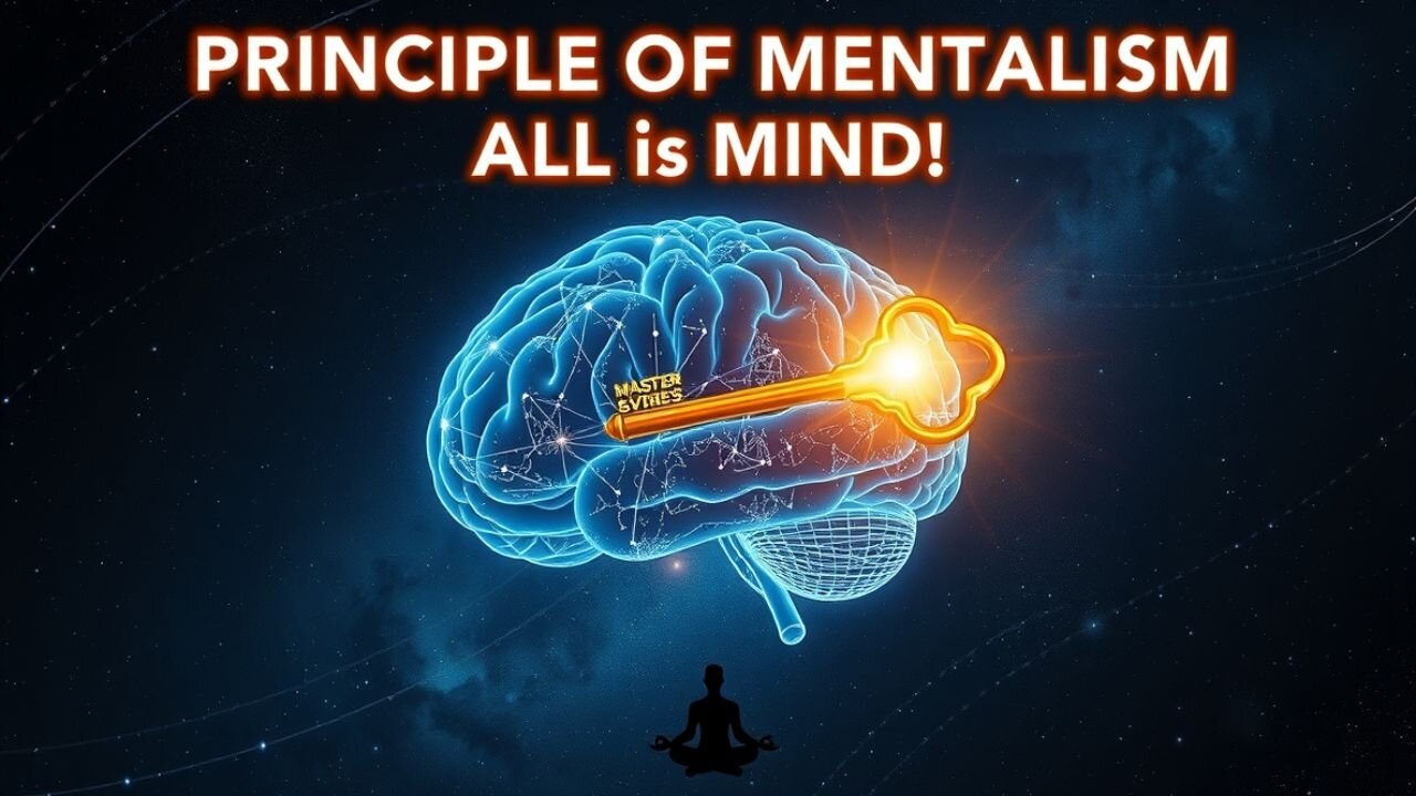 The First Hermetic Principle of Mentalism EXPLAINED | The Kybalion