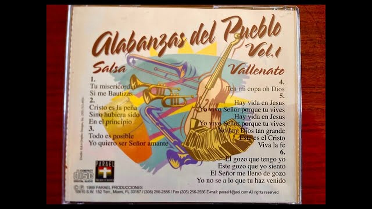 Salsa Cristiana - Ricardo Rodriguez Alabanzas Del Pueblo Vol. 1 - Album ...