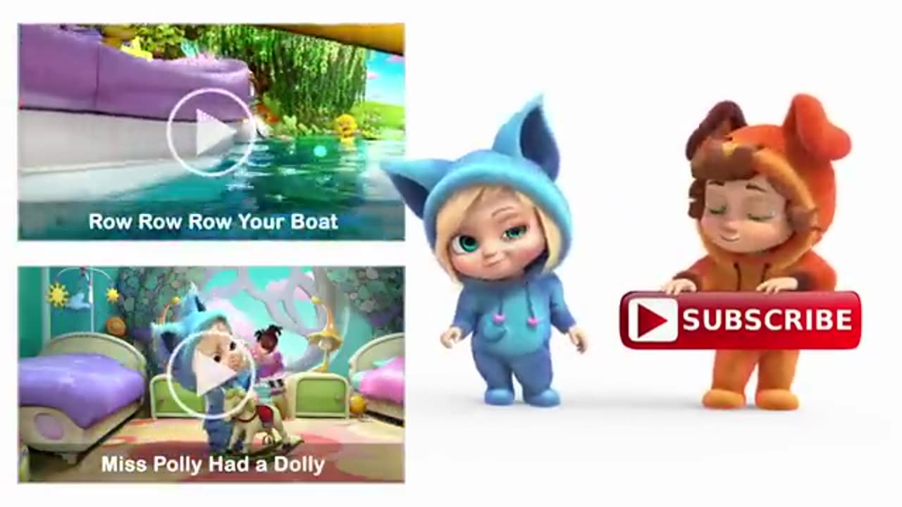 One Little Finger | Cartoon Animation Nursery Rhymes & Songs for ...