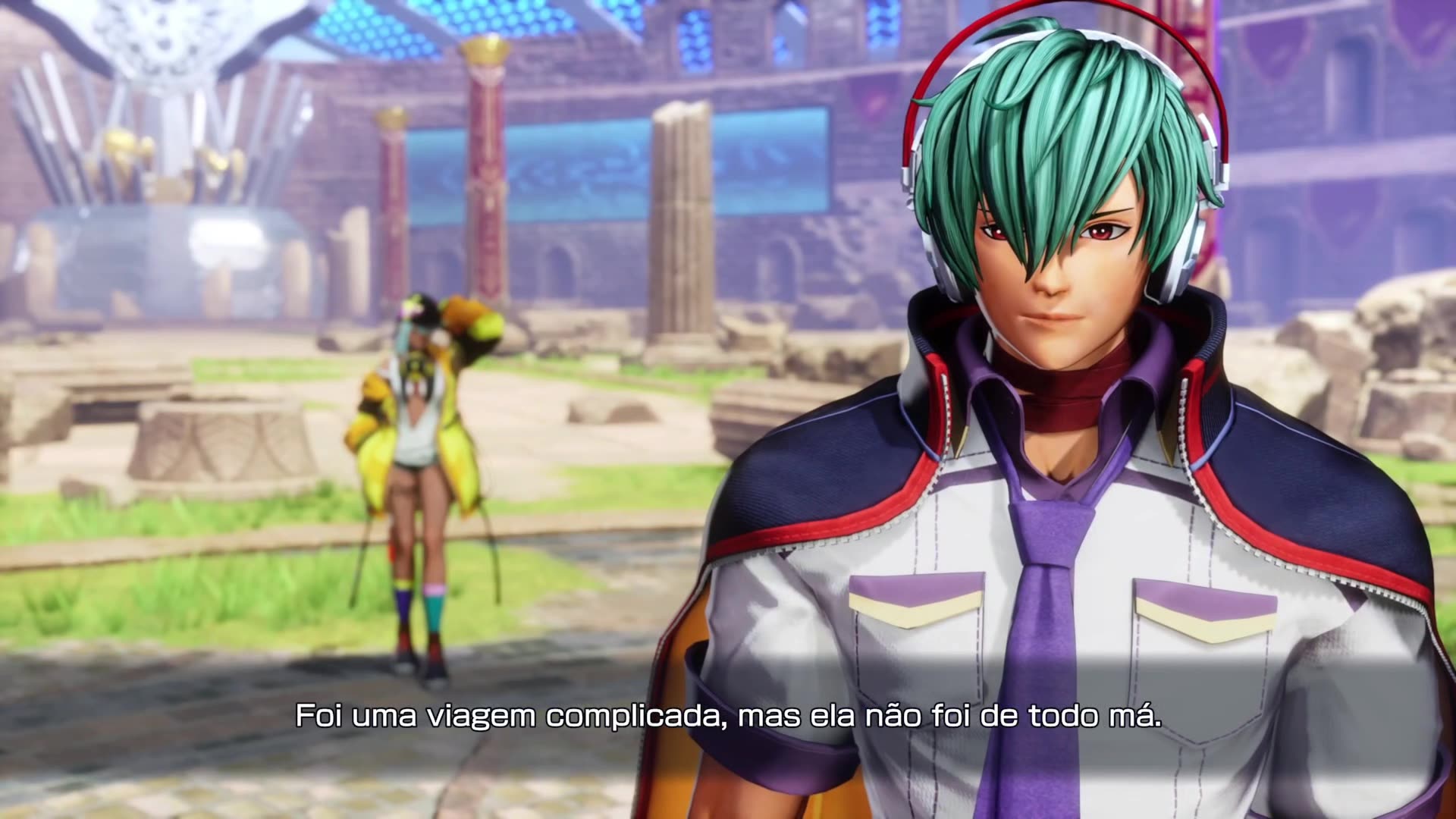 The King of Fighters XV Modo História Hero Team Shun’ei, Meitenkun ...