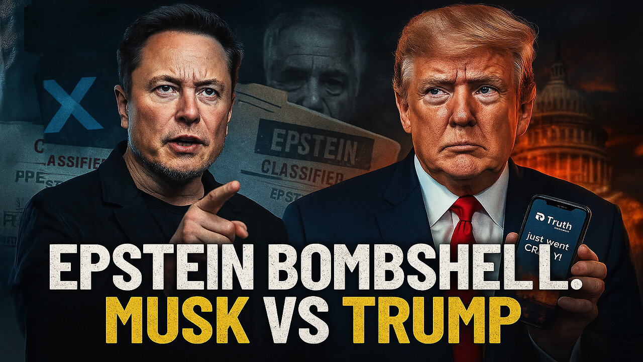 Musk Drops Epstein Bomb on Trump: “He’s in the Files!” | Truth Social ...