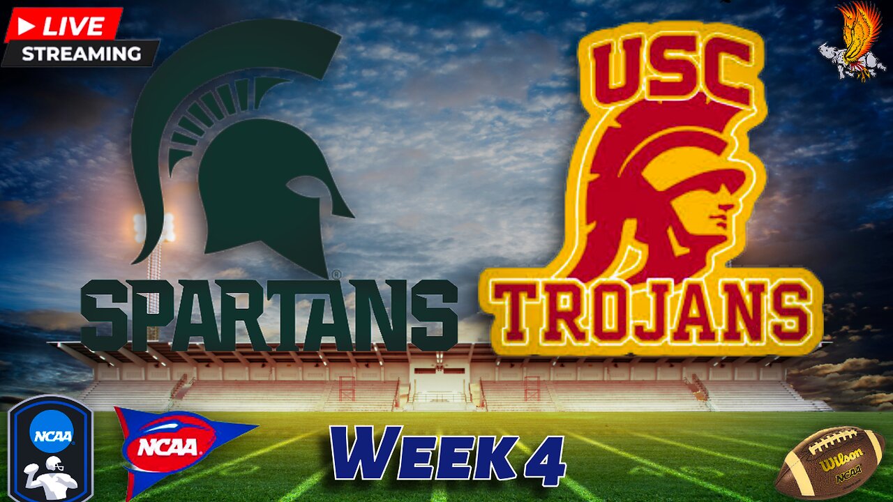 Michigan State Spartans vs USC Trojans: NCAAF LIVE Week 4 Watch Party and Play by Play