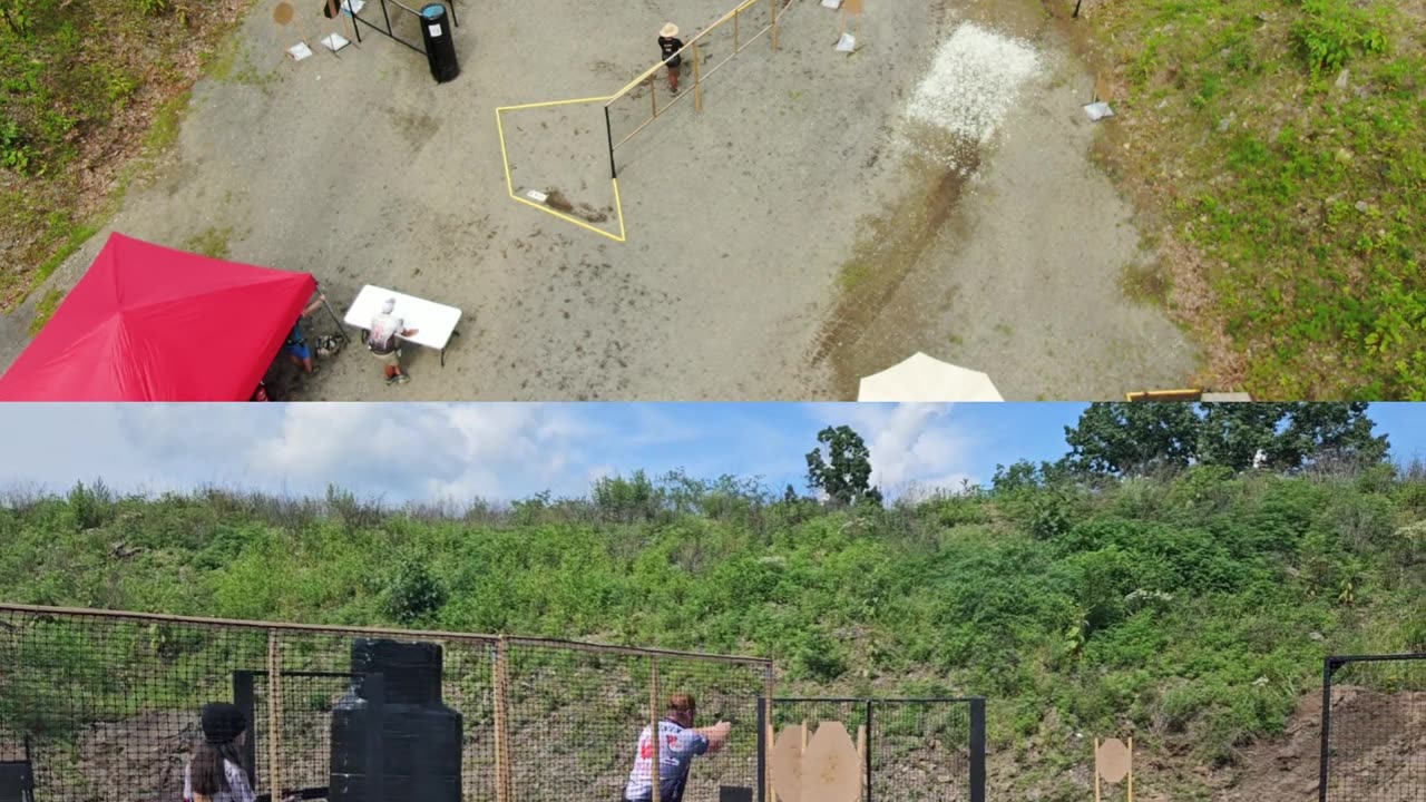 USPSA Area 8 2025 - James McGinty vs. Tim Herron (Stage 13)