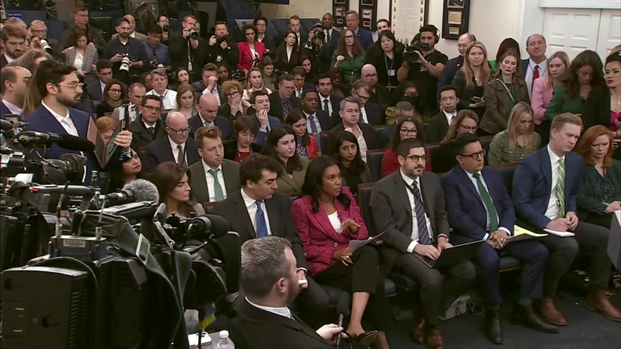 Press Secretary Karoline Leavitt Briefs Members Of The Media Mar 17 2025