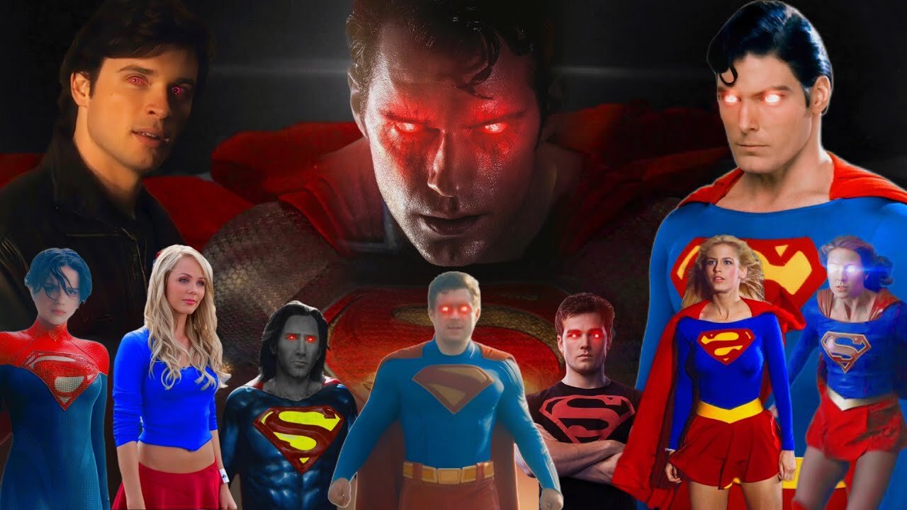 Evolution Of SUPERMAN, SUPERGIRL And SUPERBOY'S Heat Vision In Live ...