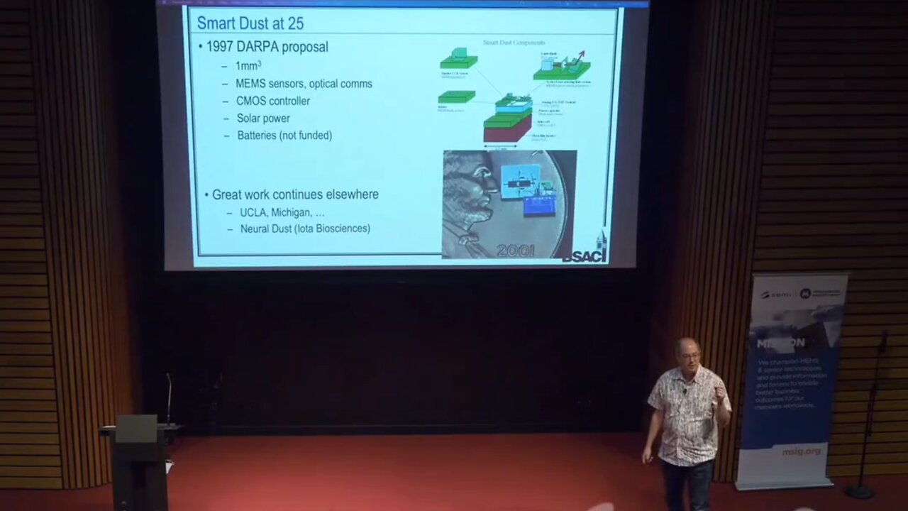 SCuM - CMOS and Smart Aerosols By Dr Kristofer Pister - Founder of Dust ...