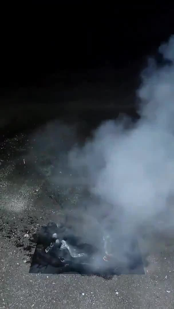Lithium added to water creates an explosion.