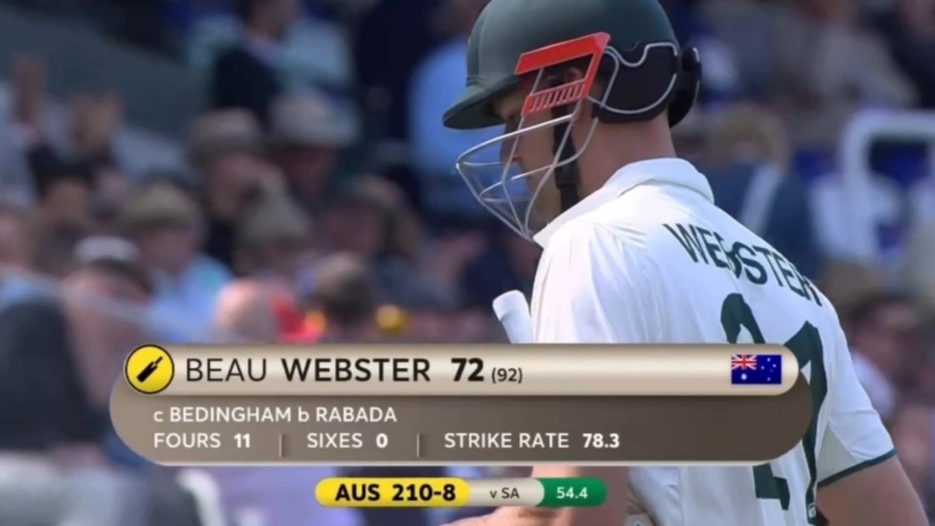 Ist day WTC 25 final Australia vs South Africa