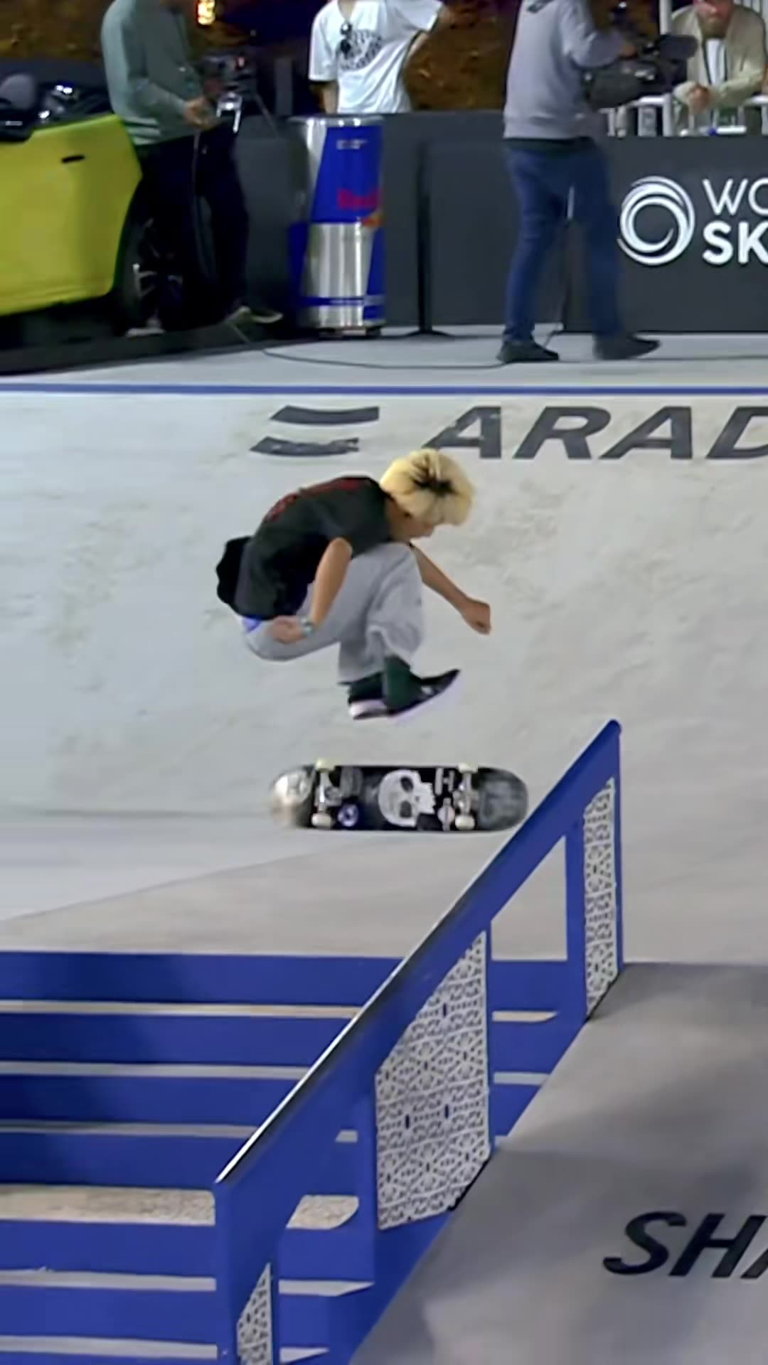 🏆🎉 Kairi's Winning Run at WST Dubai! You Need to See This! | SkateNation
