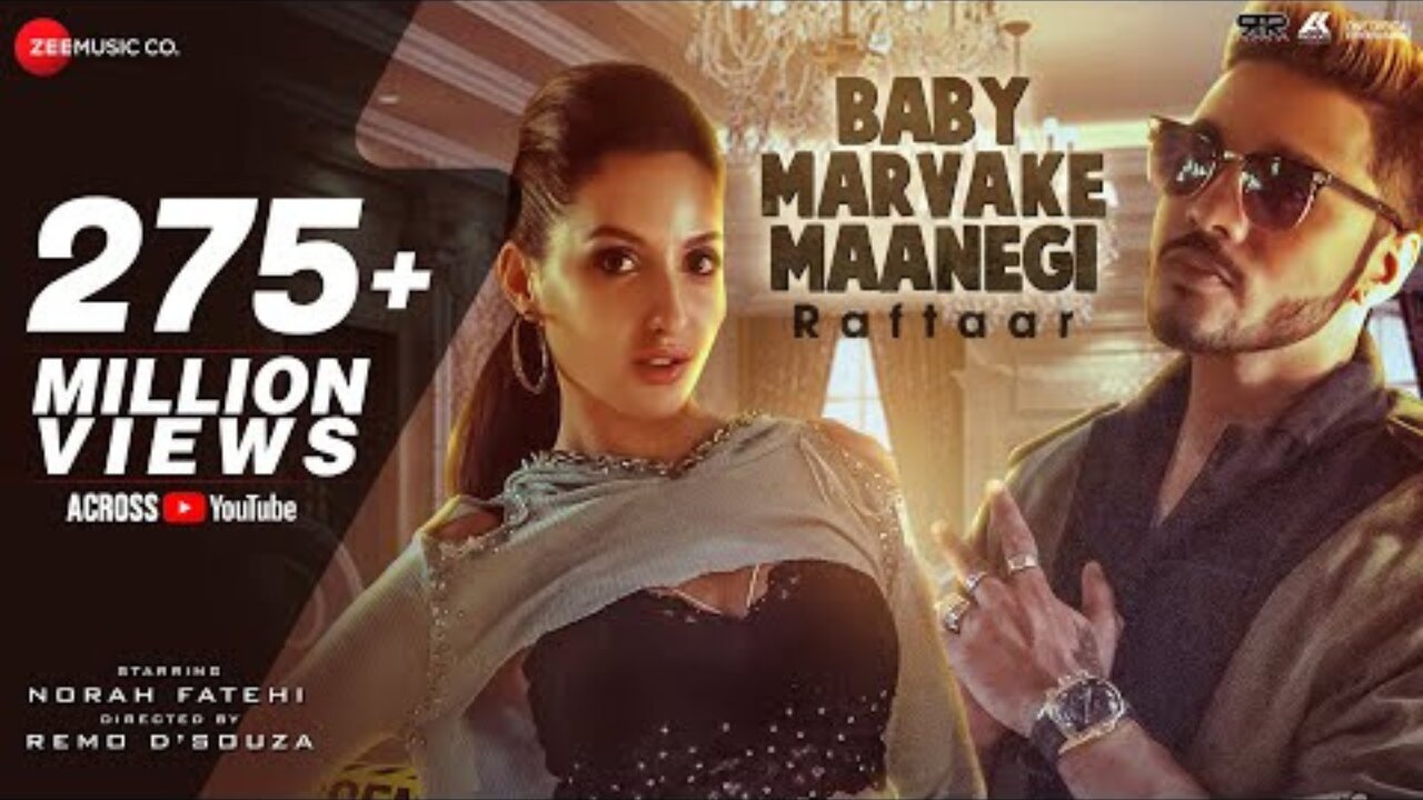 Raftaar x Nora Fatehi - Baby Marvake Maanegi | Remo D'souza | Hot Dance ...