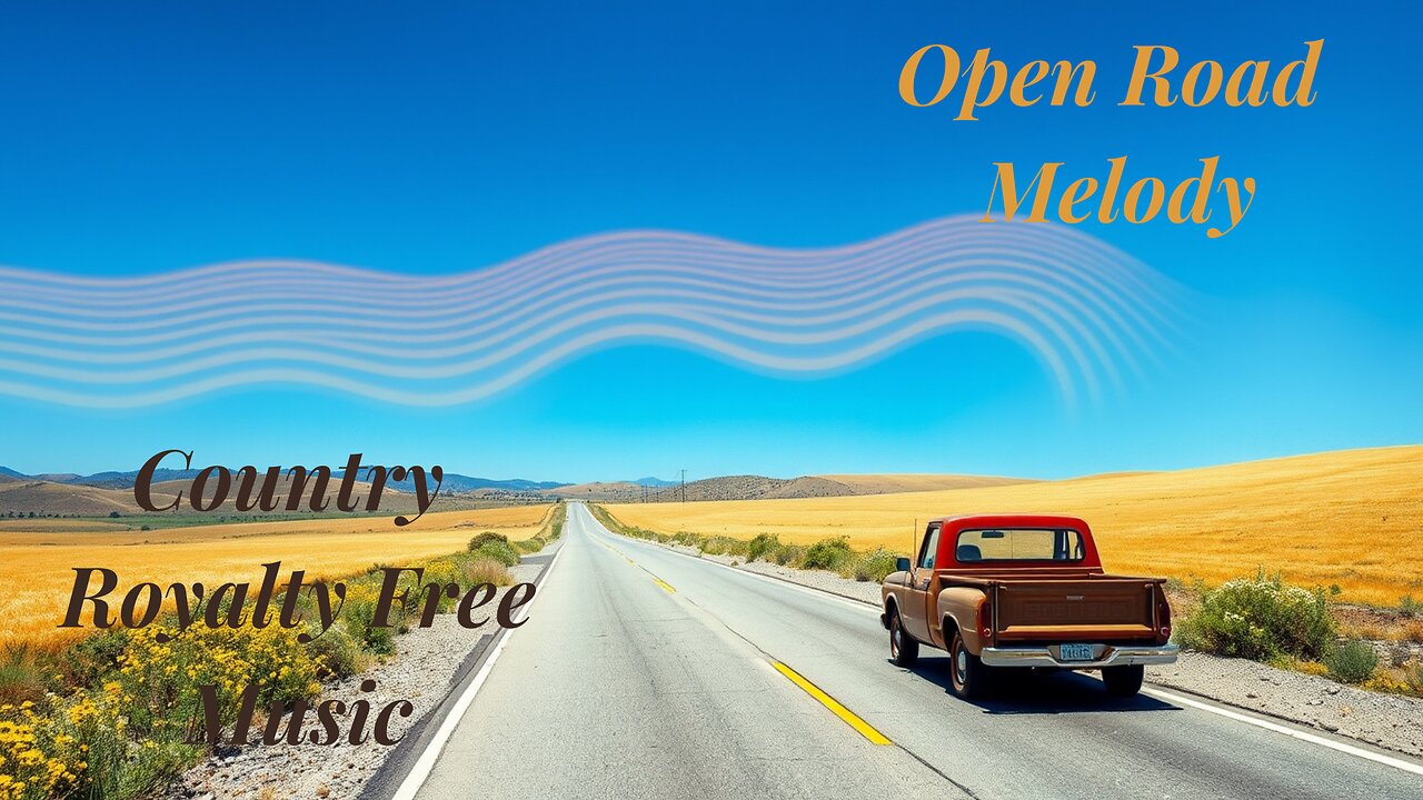 Open Road Melody | Country Royalty Free Music | No Copyright Music
