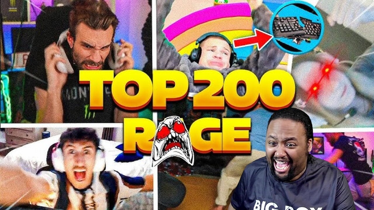Top 200 Funniest Gamer Rage Moments Reaction