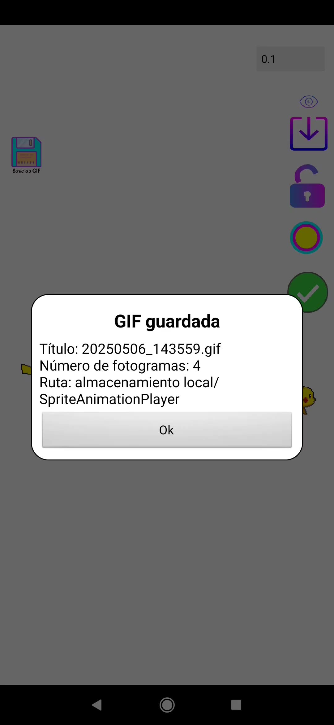Make a GIF from Sprite Images | Sprite animation player - on Google Play & Itchio #pikachu