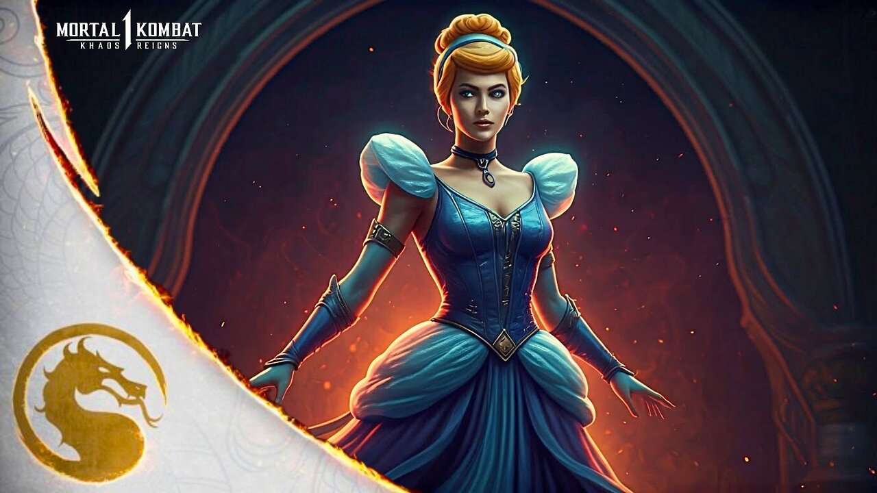 Cinderella Fights in Mortal Kombat 1 | Disney Princess vs MK1 Fighters