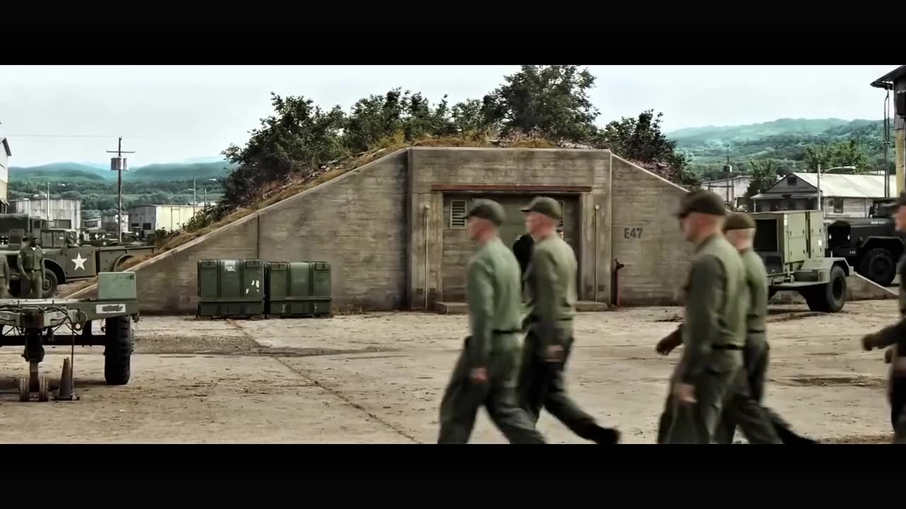 Hollywood Blockbuster Movie Scene