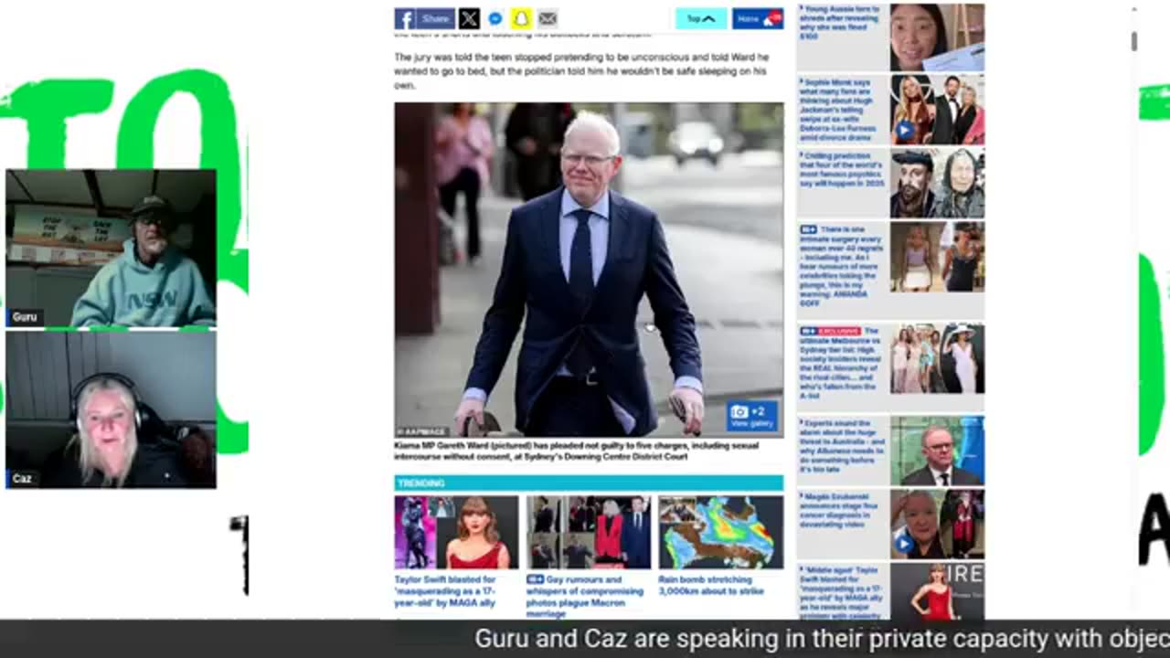 Guru and Caz with Tim Dwyer Thursday 29th May 2025