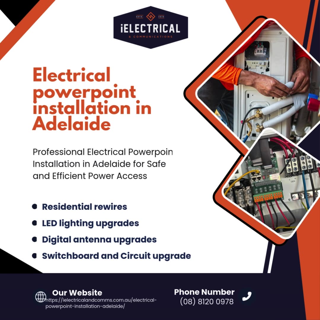Professional Electrical Powerpoint Installation in Adelaide for Safe and Efficient Power Access