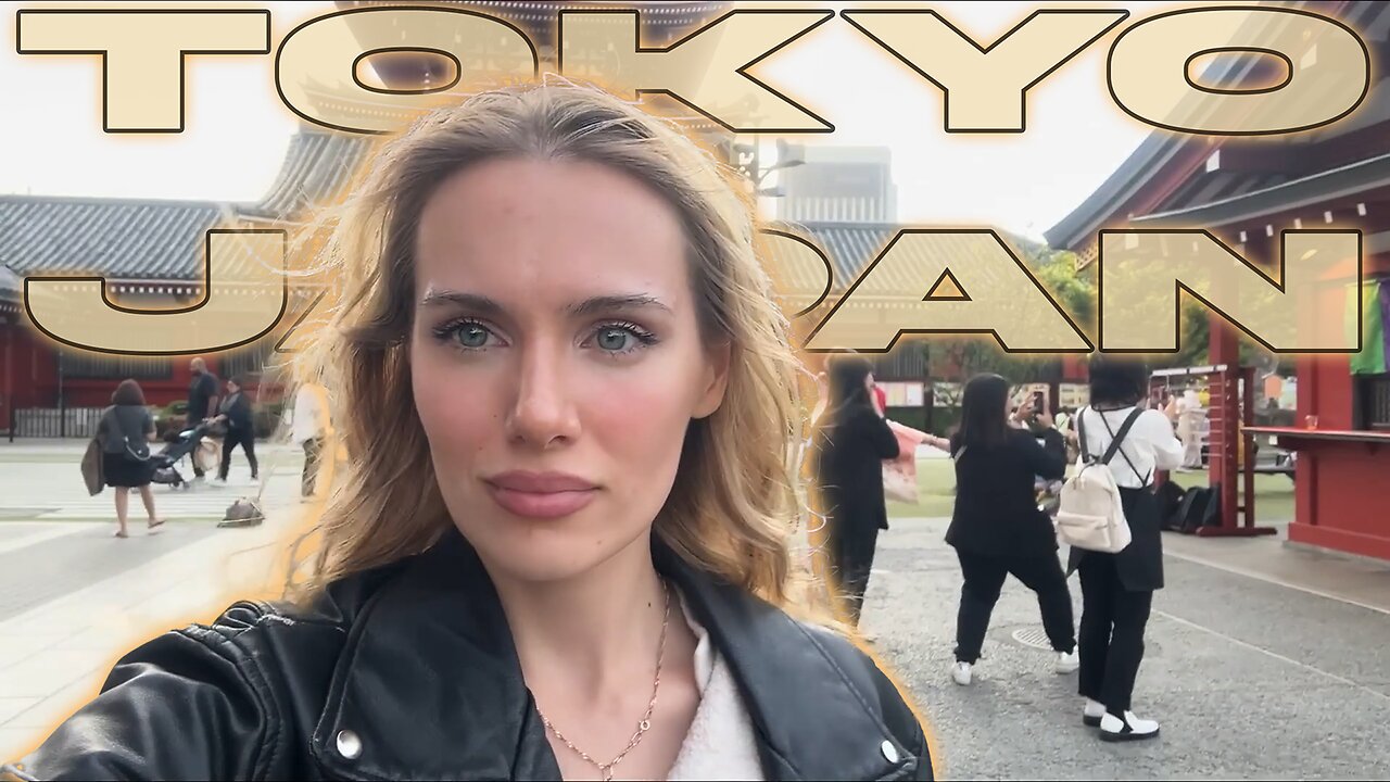 Russian Girl First Time In Tokyo I Visit Stores And Try A Lot Of