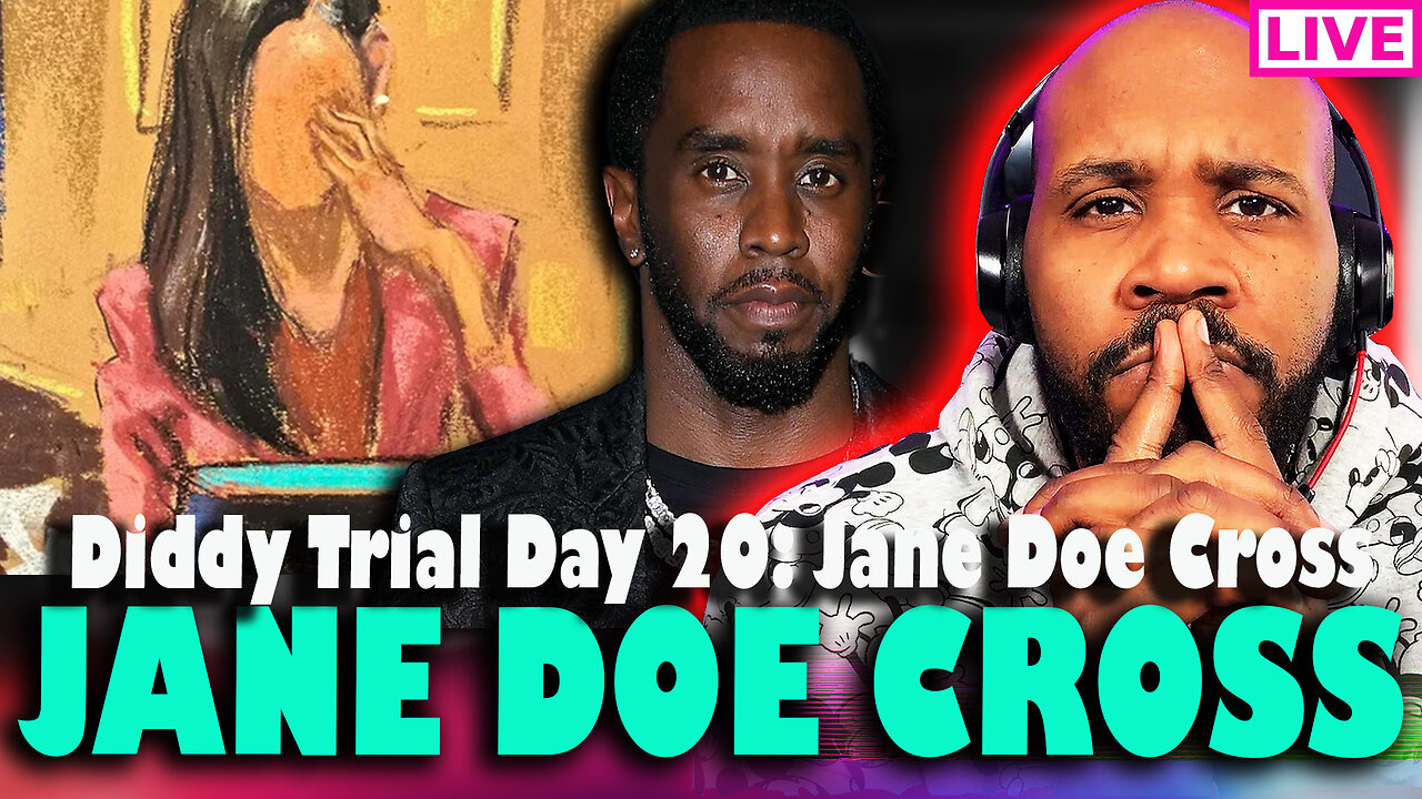 DIDDY TRIAL LIVE! Jane Doe 'Victim #2' Defense CROSS! Diddy Trial Day 20